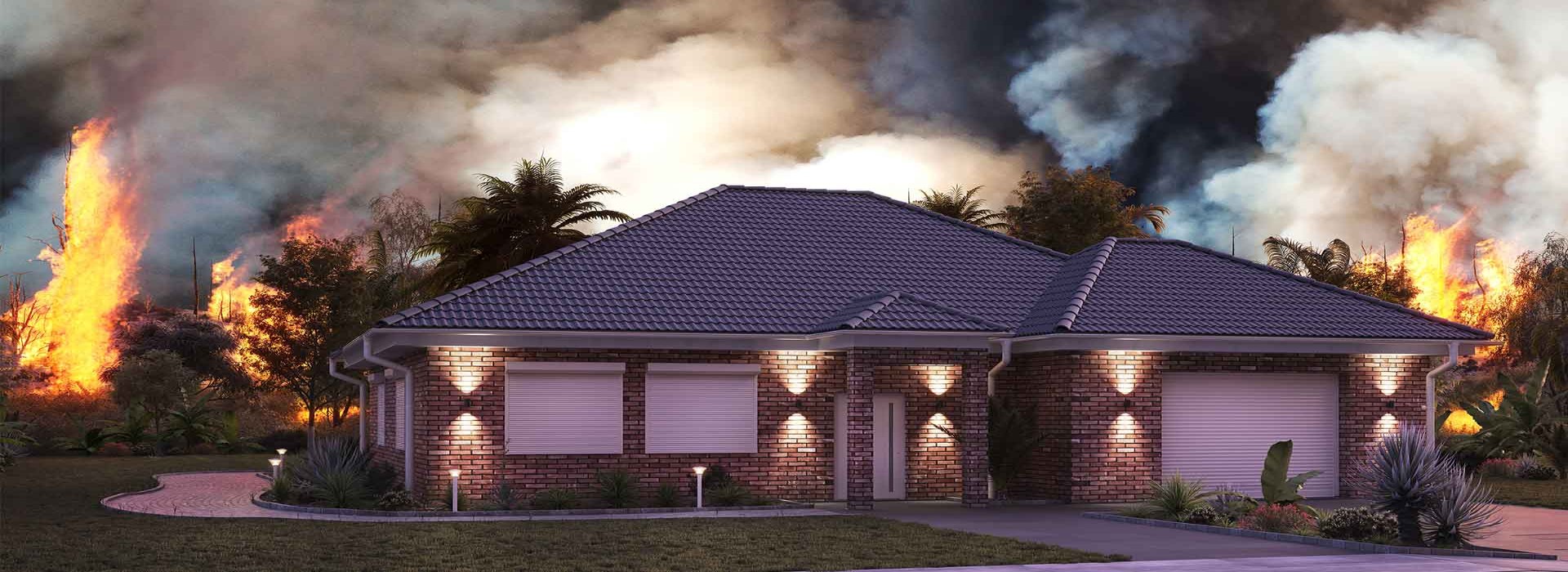 Bushfire Roller Shutter Protection Systems