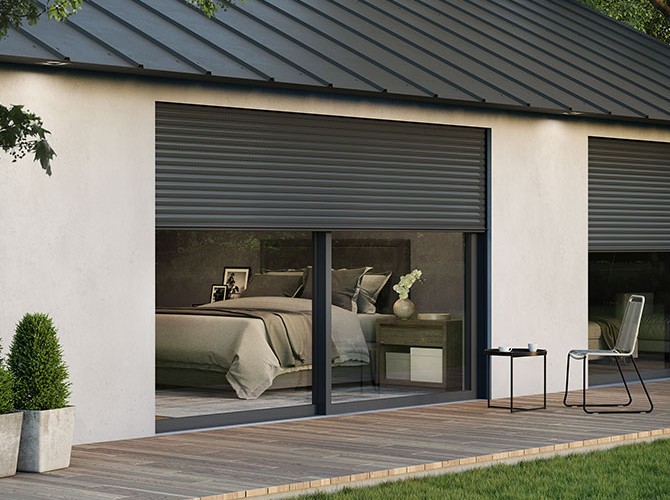 Built-in roller shutters » Invisible integration of roller shutters ...